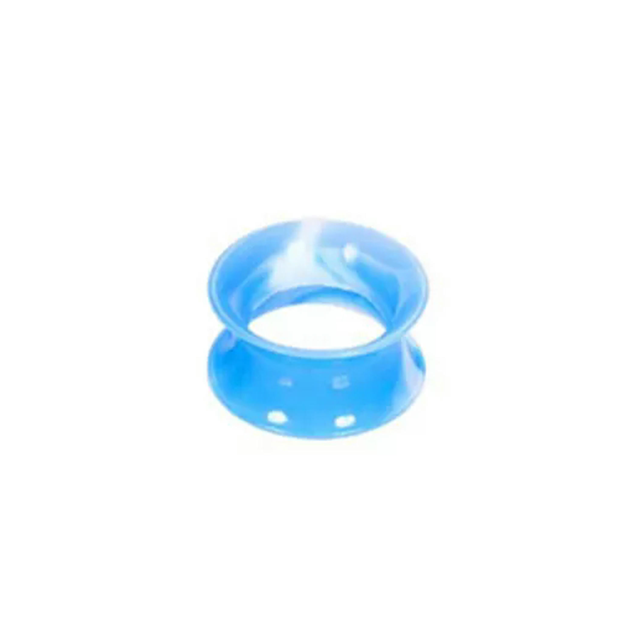 EOEMY Pair Thin Silicone Ear Skin Ear Tunnels Plugs Gauges Earskin ...