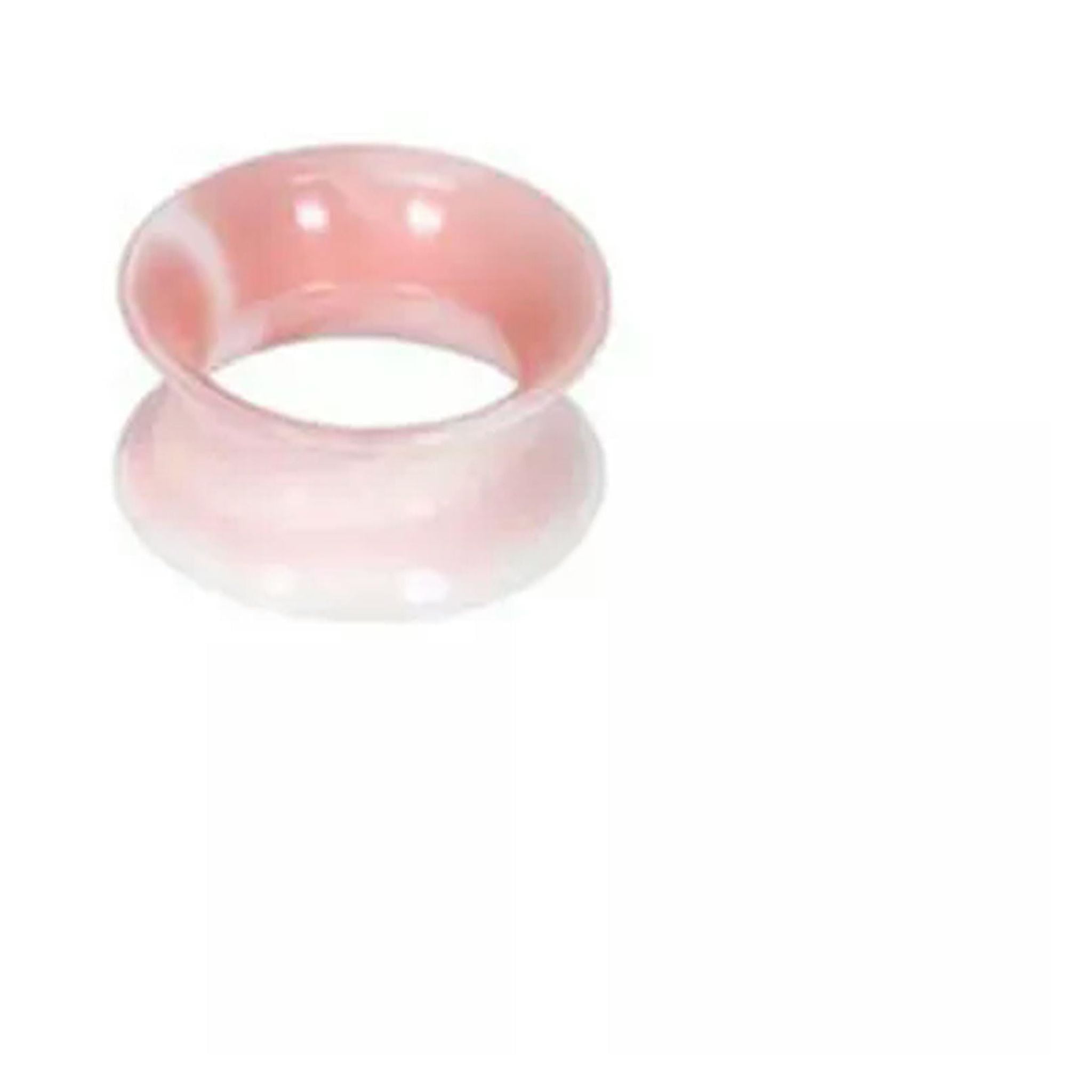 EOEMY Pair Thin Silicone Ear Skin Ear Tunnels Plugs Gauges Earskin ...