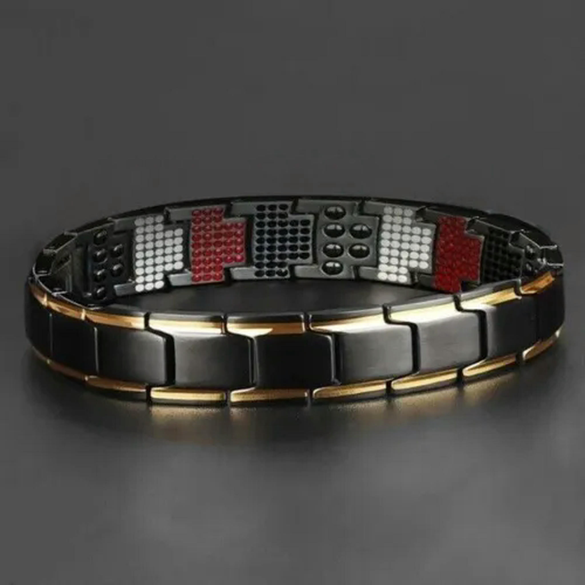 EOEMY Therapeutic Energy Healing Copper Magnetic Bracelet Therapy ...