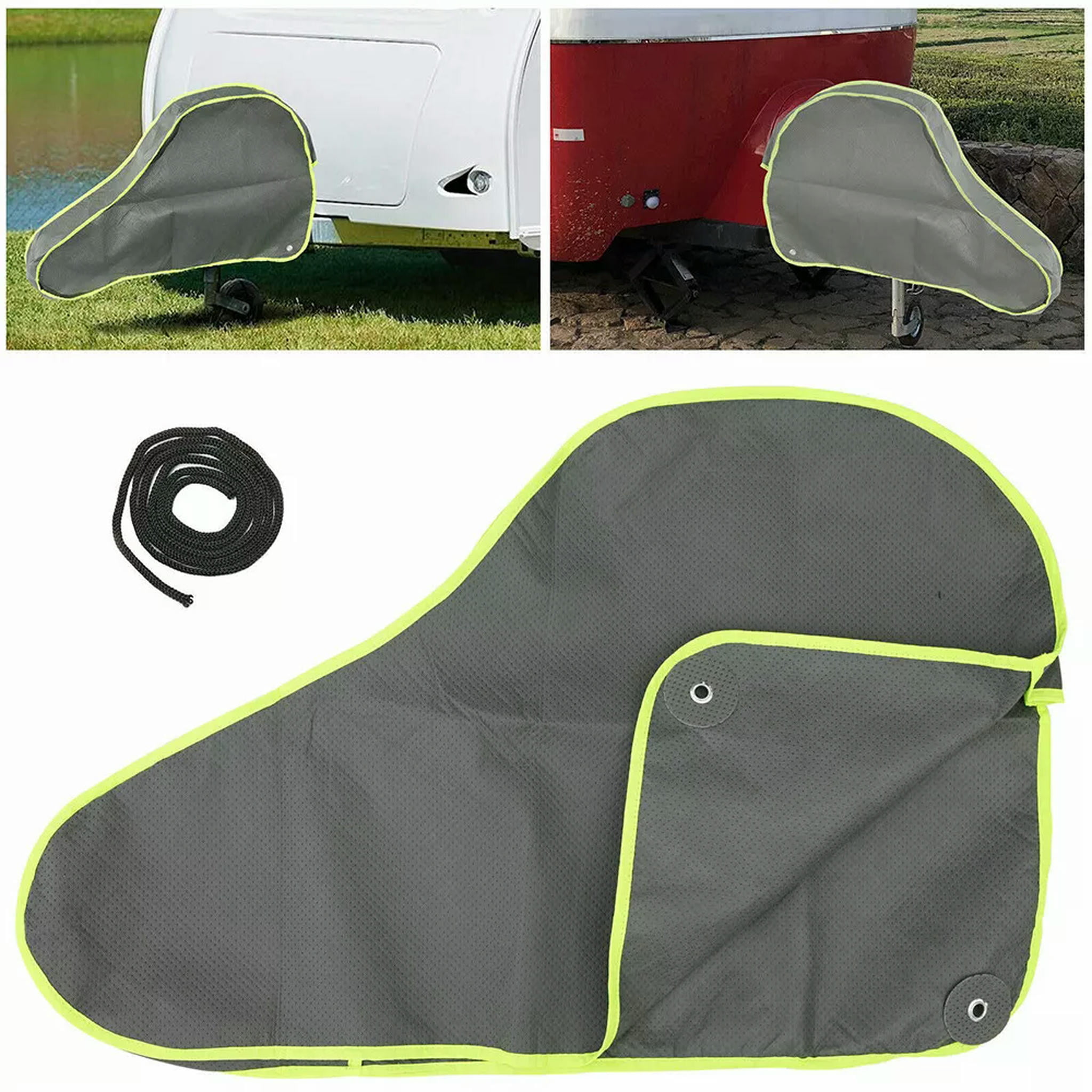 EOEMY Universal Caravan Trailer Towing Hitch Cover Coupling Lock ...