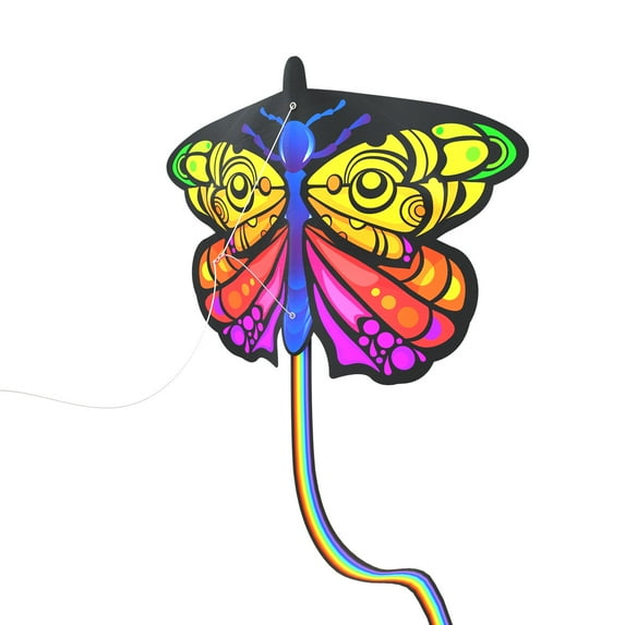 EOLO KITES Ready2Fly 23" Mini POP UP Kite, Butterfly. Reusable Tote ...