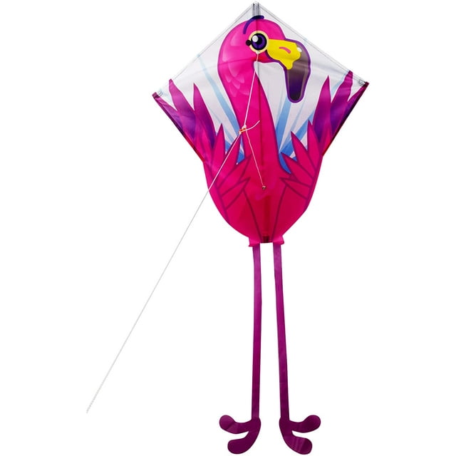 EOLO KITES Ready2Fly 23" Pop Up Flamingo Kite with Sport Bag, Children ...