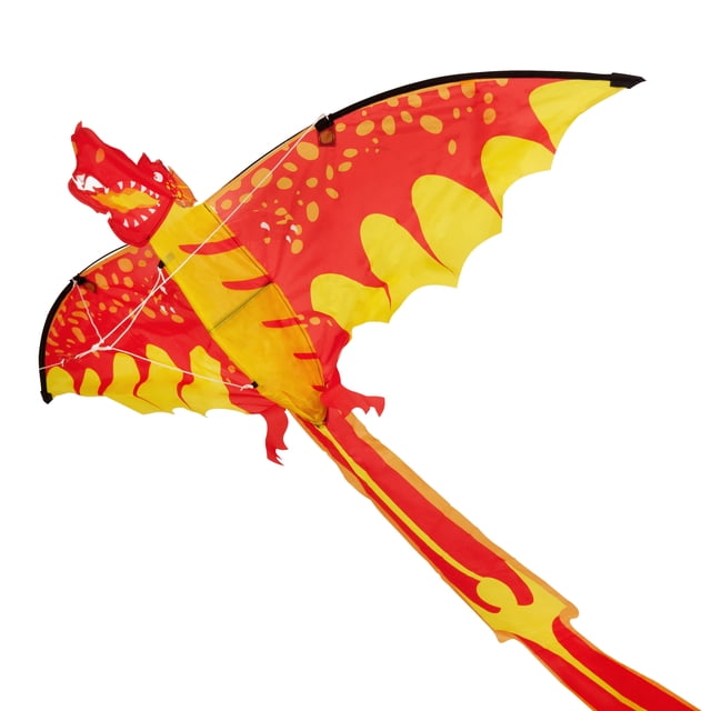 EOLO KITES Ready2Fly 41 3D Dragon Kite - Assembly - Walmart.com