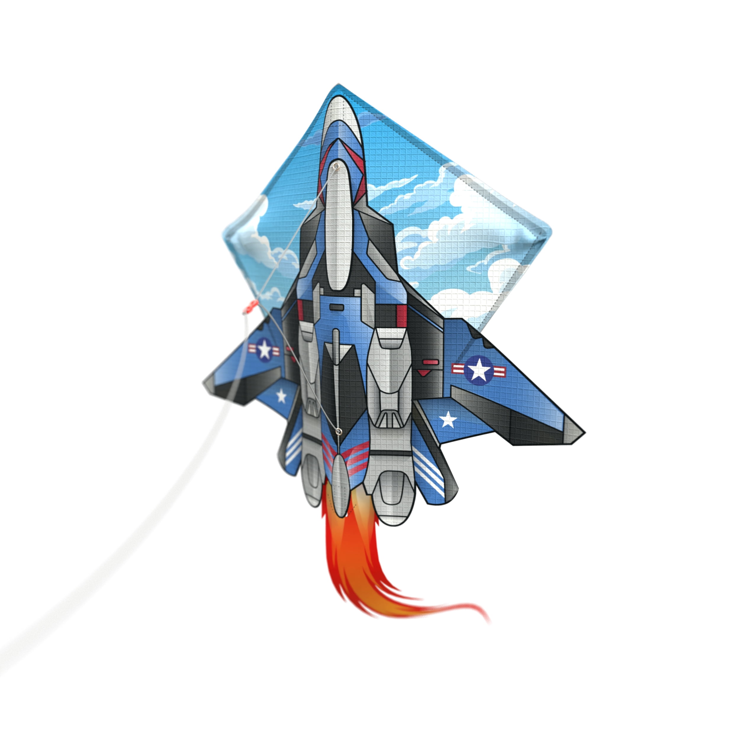 Eolo Toys Kids 3D Pop-Up Plane Kite 34 Inch Ready to Fly Outdoor Fun ...