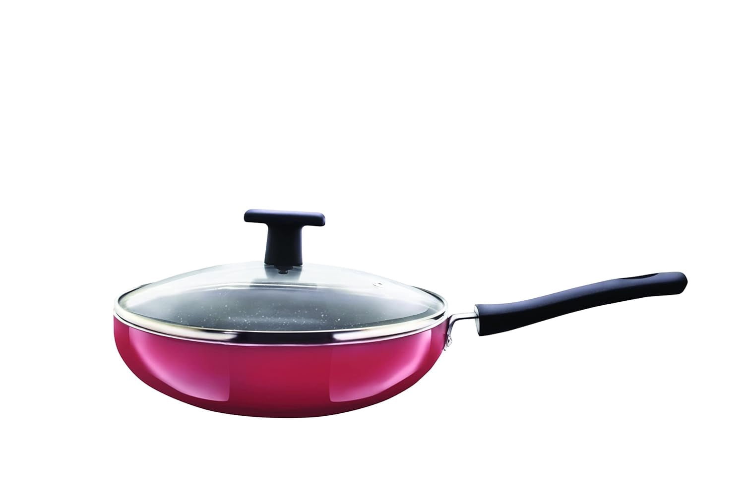 EON Sparkle Frypan with Glass Lid 24cm - Walmart.com