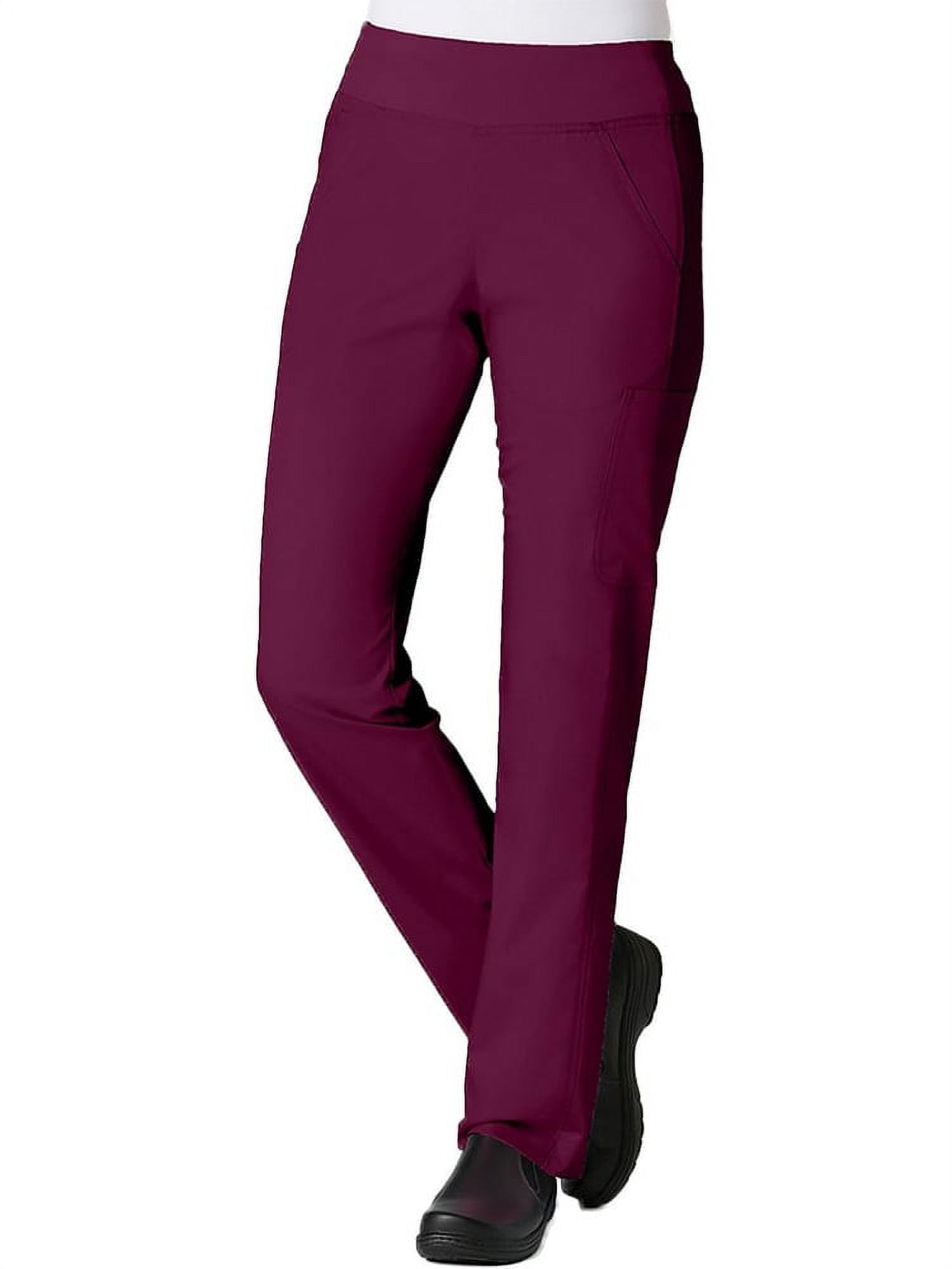 EON Women's COOLMAX® Knit Waistband Pure® Yoga Scrub Pant - Walmart.com