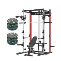 Marcy Diamond Elite Smith Cage, Squat Rack, Bench Press for Home Gym ...