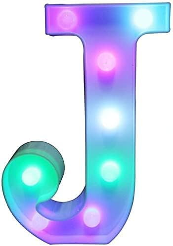 EONQY Alphabet Letter Lamp, Colorful Light up Letters Led Marquee ...