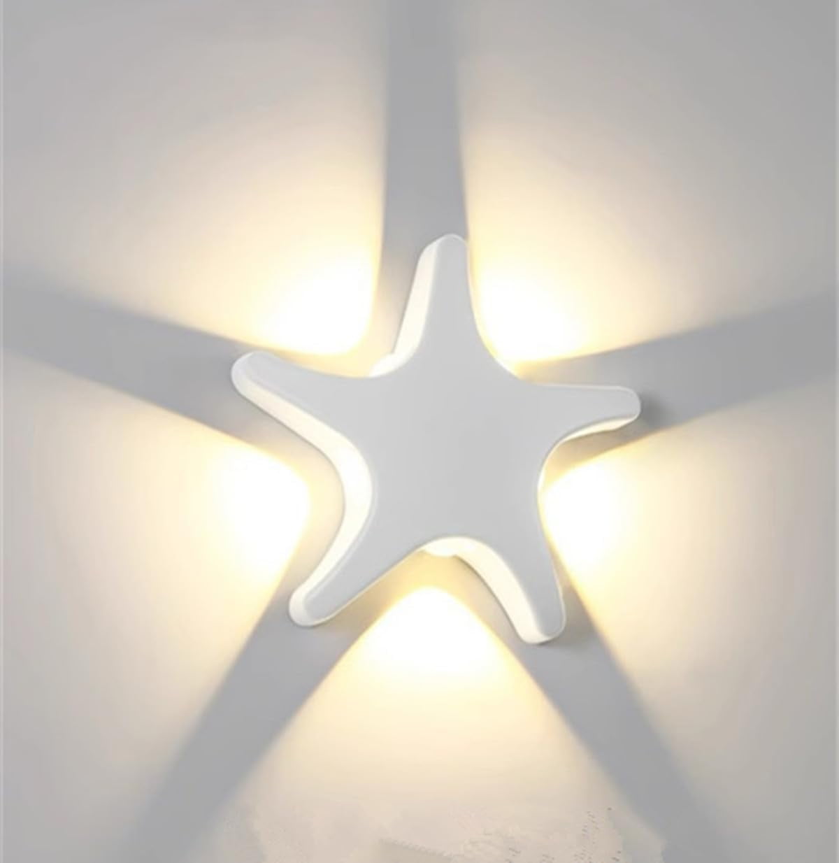 EONQY LED Wall Lights Indoor, Modern Rectangular Wall Lamp, Acrylic ...