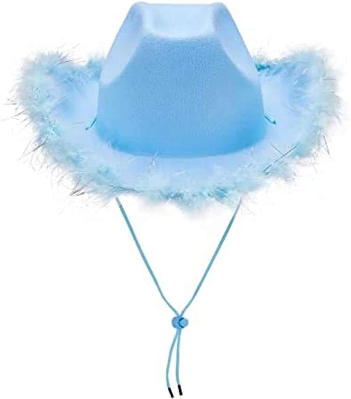 EONQY Sparkly Glitter Space Cowboy Hat Women Funny Hats Metallic Space ...