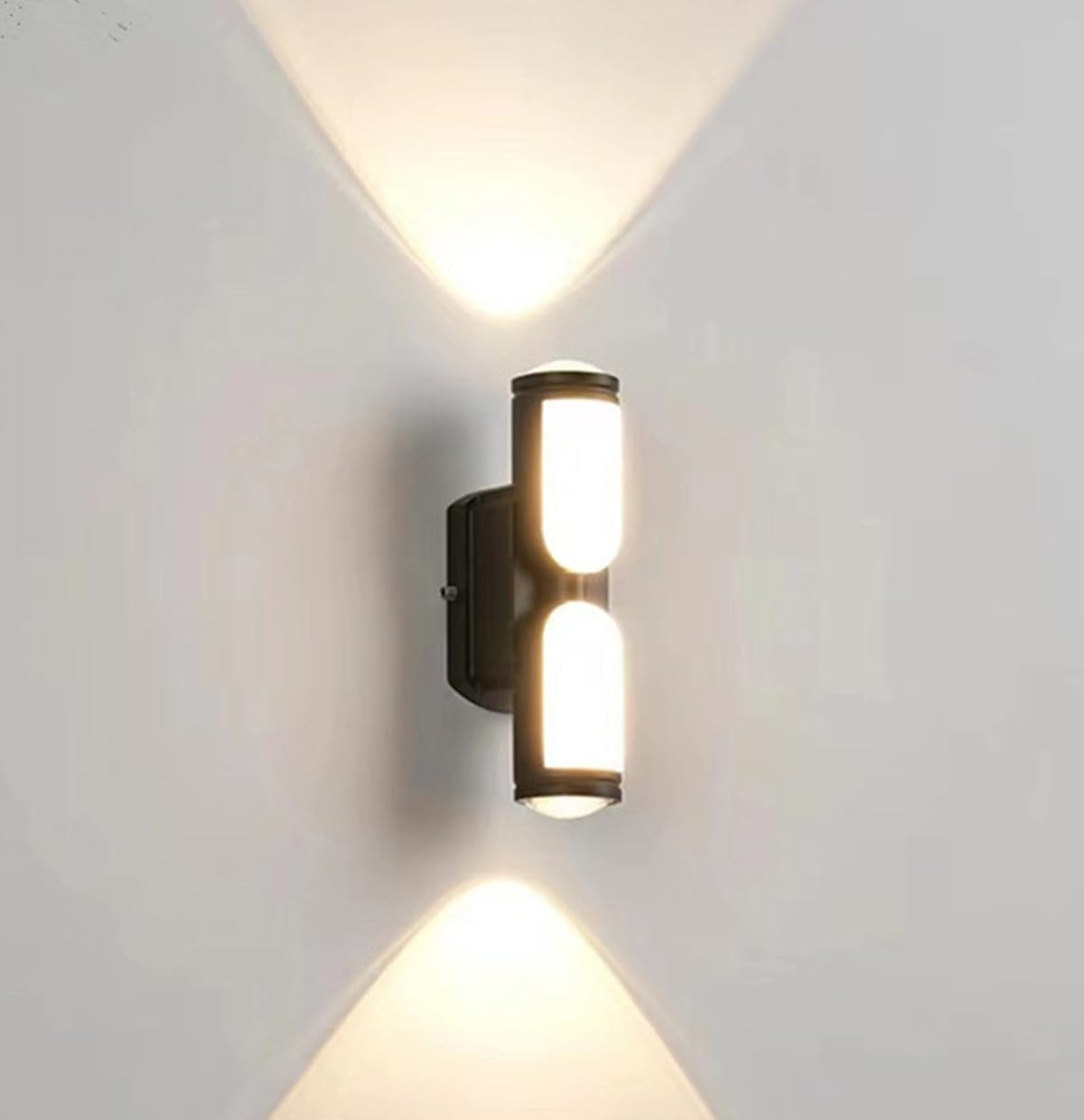 EONQY Wall Lights Indoor, Modern Rectangular Wall Lamp, LED Up Down ...
