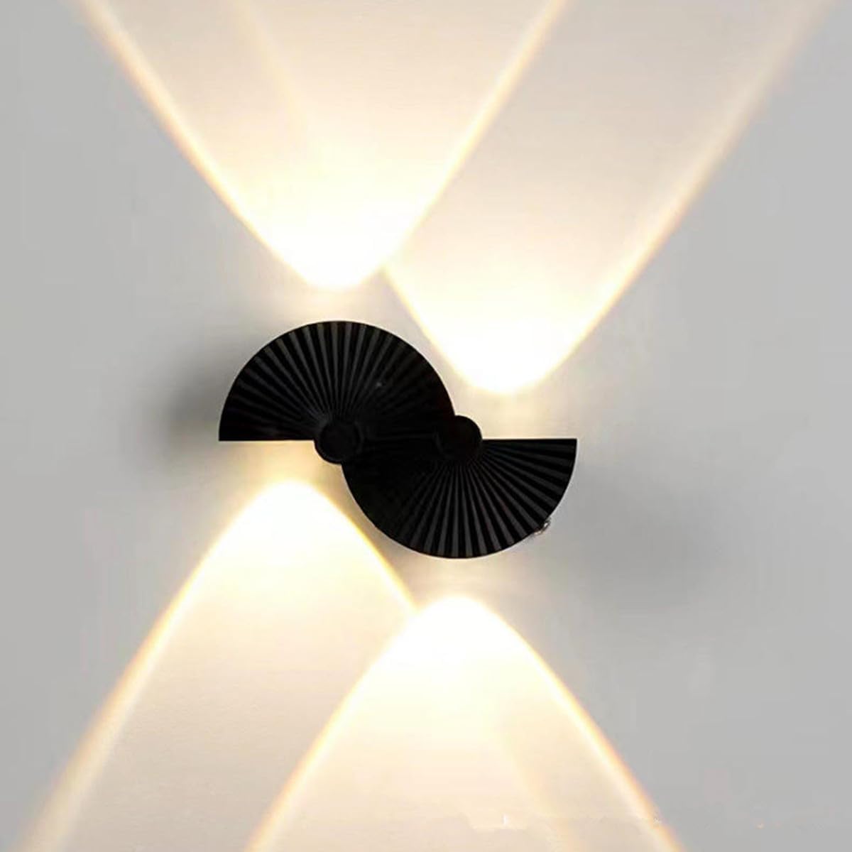 EONQY Wall Lights Indoor, Modern Rectangular Wall Lamp, LED Up Down ...