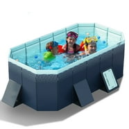 YYW 101 in Foldable Swimming Pool for 1-6 People, Non-Inflatable Above ...