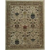 EORC Ivory Handmade Wool & Viscose Transitional Urban Rug, 5' x 8 ...