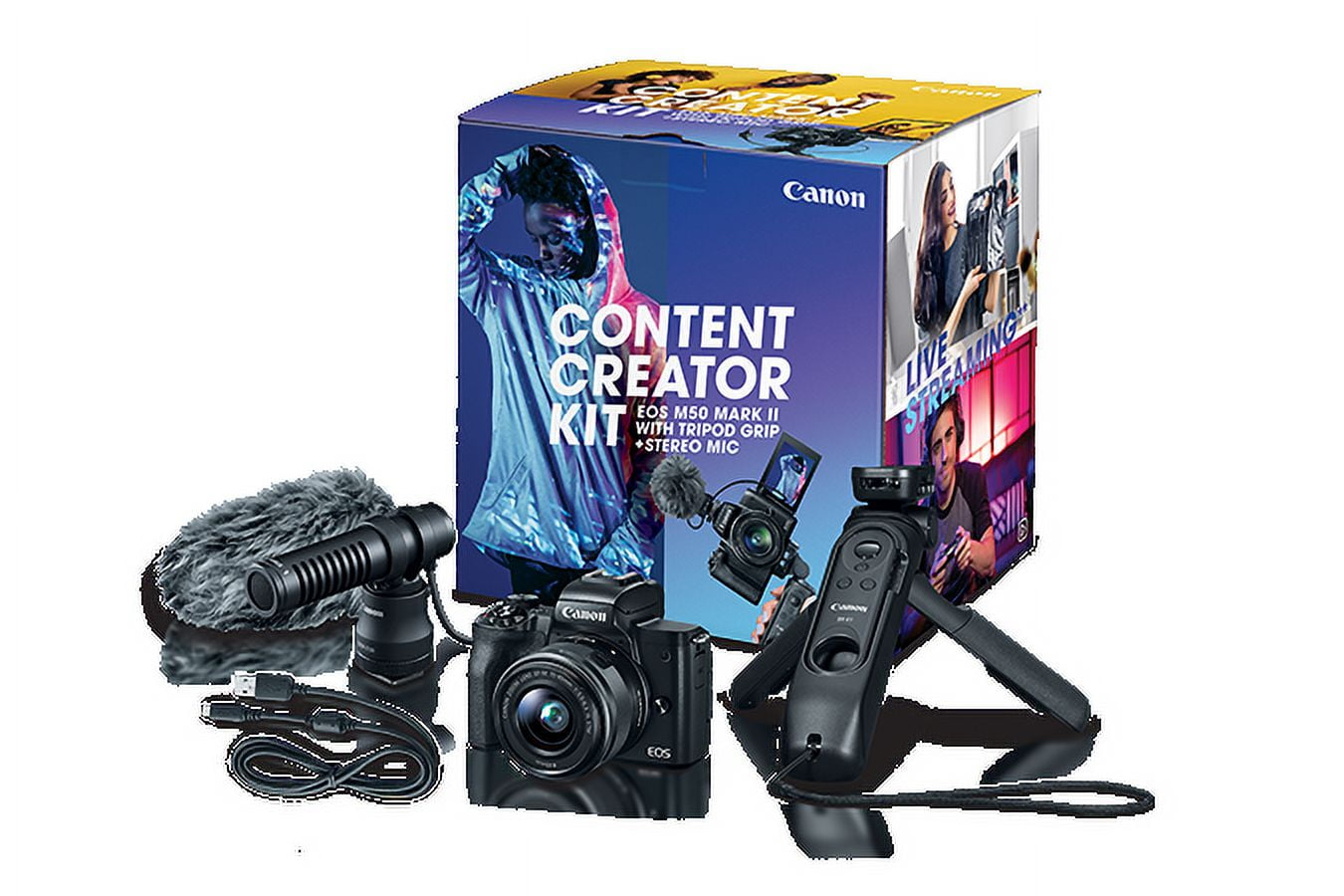 EOS M50 Mark II Content Creator Kit - Walmart.com