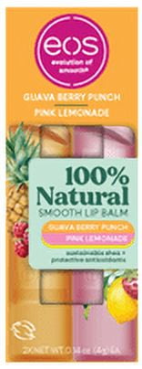 EOS Pink Lemonade/Guava Berry Punch 2-Pack Stick Carton Caddy - Walmart.com