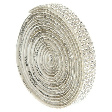 10 Yard Crystal Rhinestone Ribbon 2mm Rhinestone Rhinestone Glitter ...