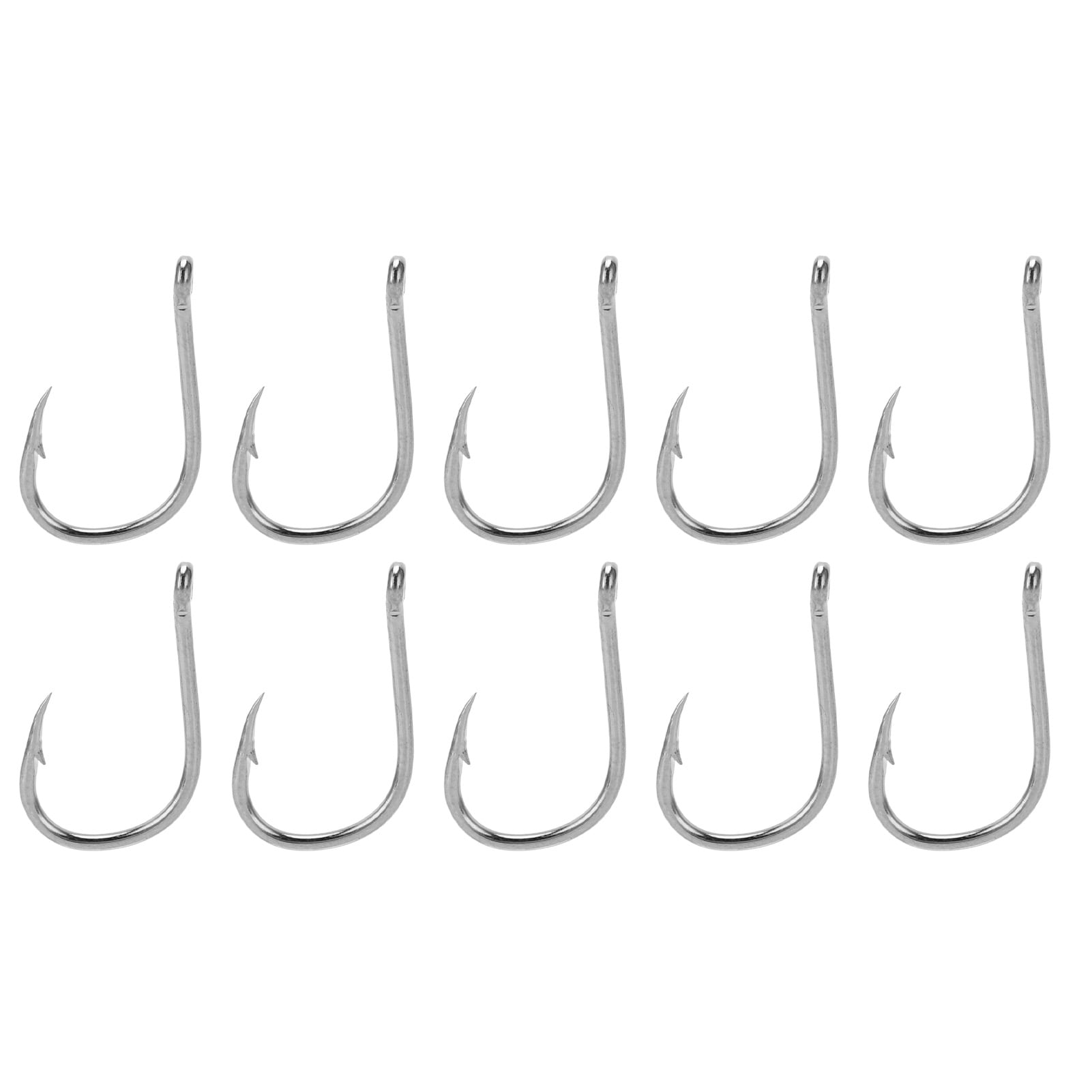 EOTVIA Fishing Supplies, 50Pcs Freshwater Saltwater Fishing Hook for Iseama Fish Hook Barbed ...