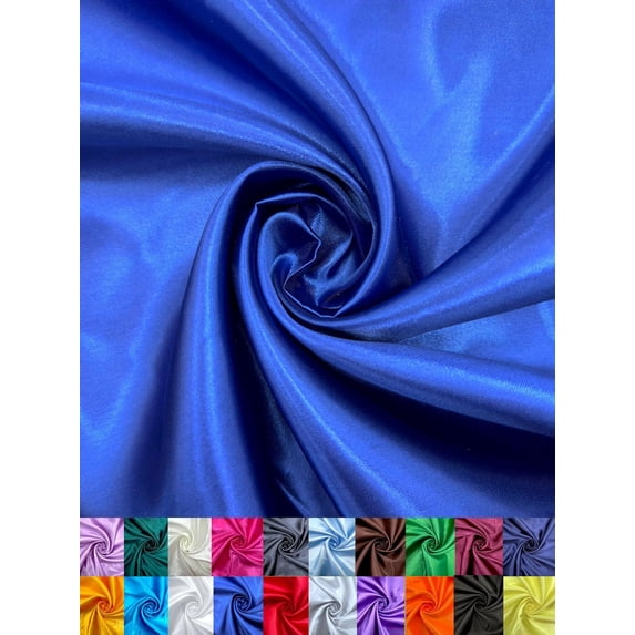 EOVEA - Satin Fabric by the Yard - 60" Wide Smooth Shiny Satin Fabric ...