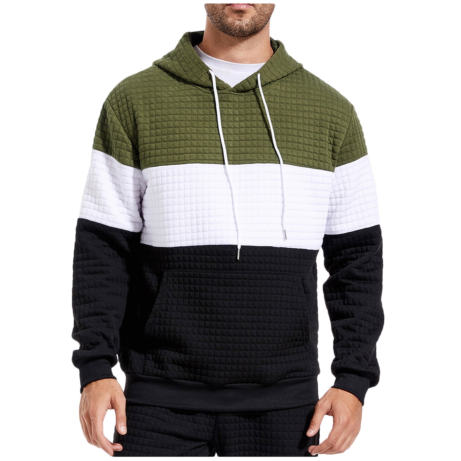 EOYWHK Cardigan Sweaters for Men Lightweight Men Casual Fashion Round ...