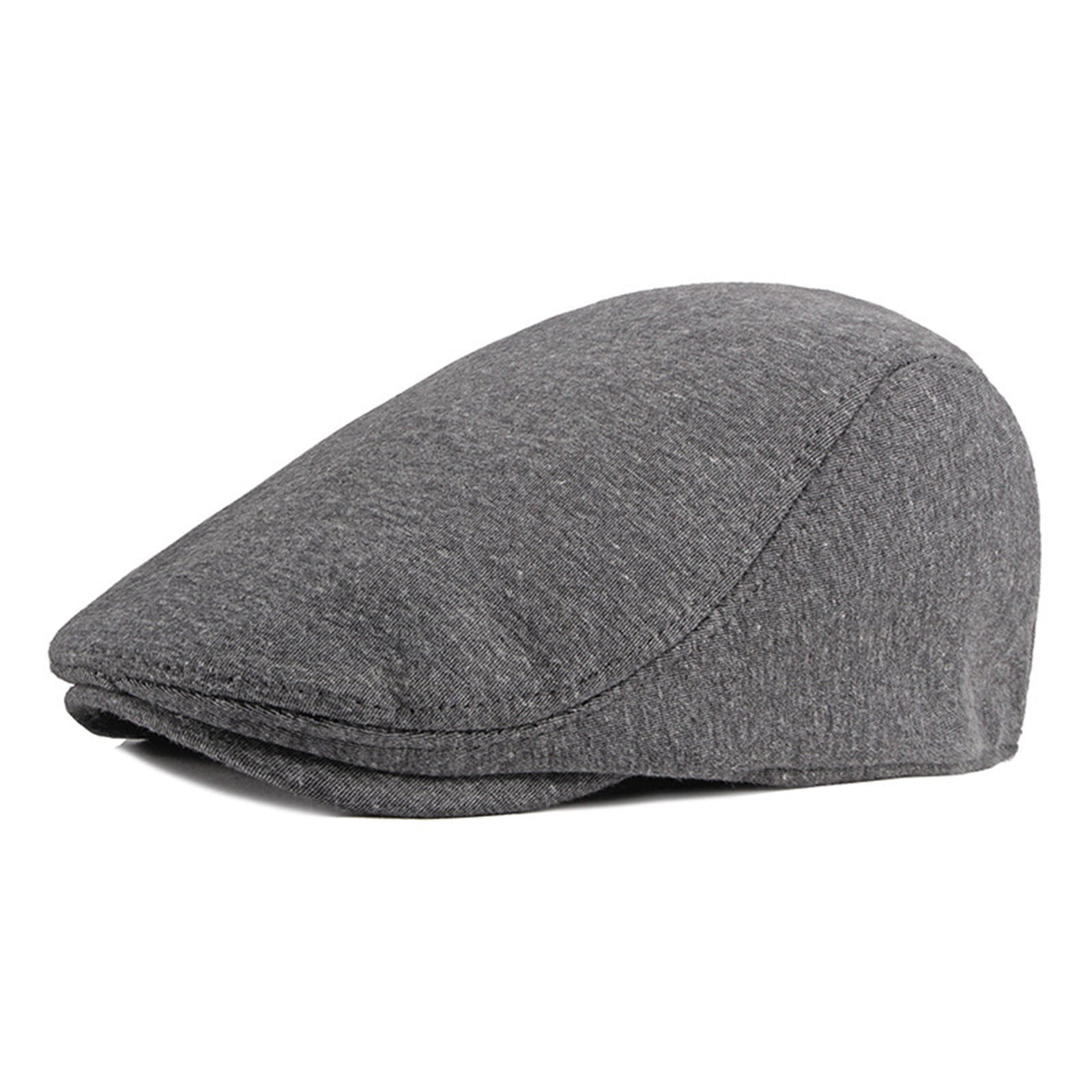 EOYWHK Newsboy Hats for Men Cotton Beret Hats Retro Classic Flap Cap ...