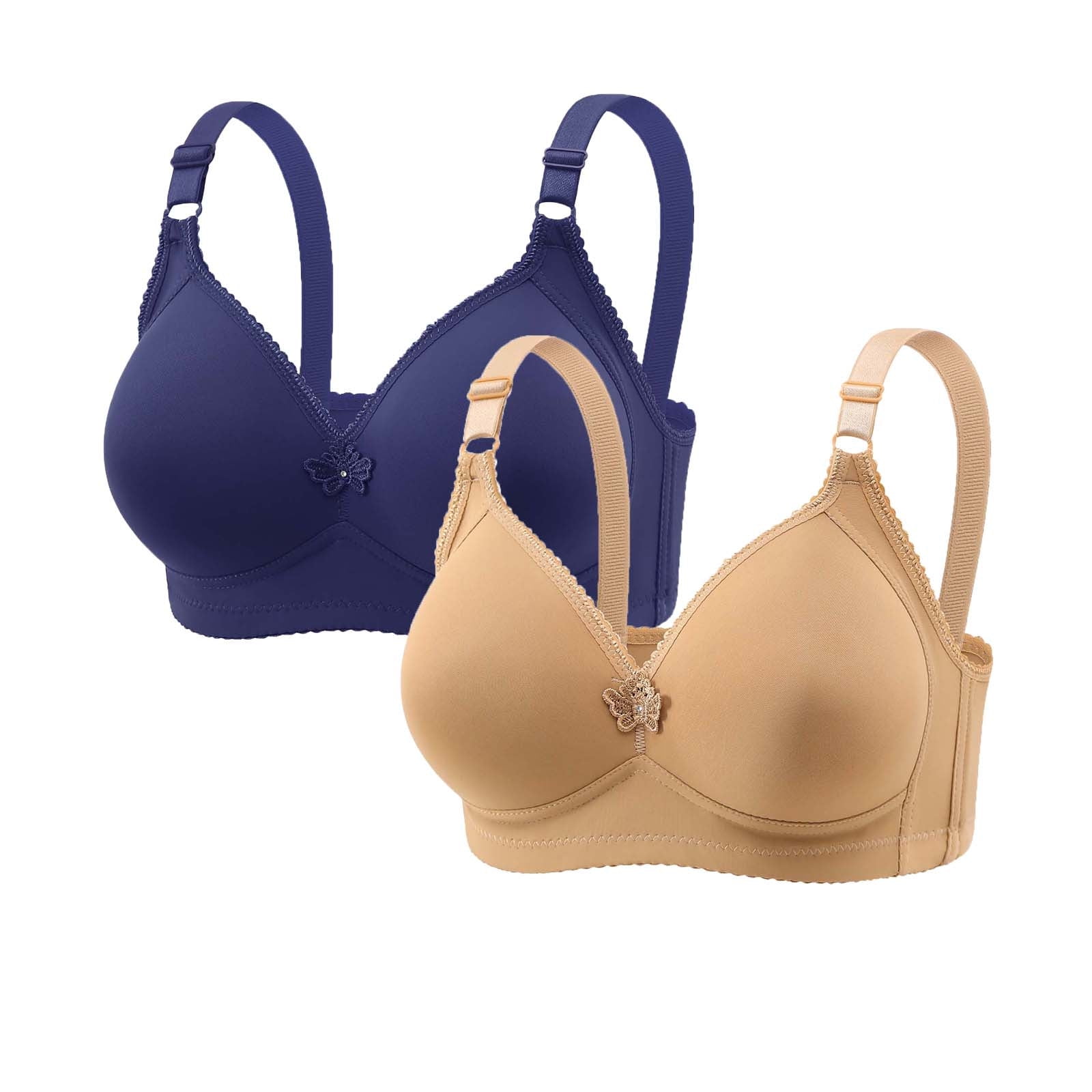 EOYWHK Push Up Bras for Women with Big Cups,Seamless Bras No Underwire ...