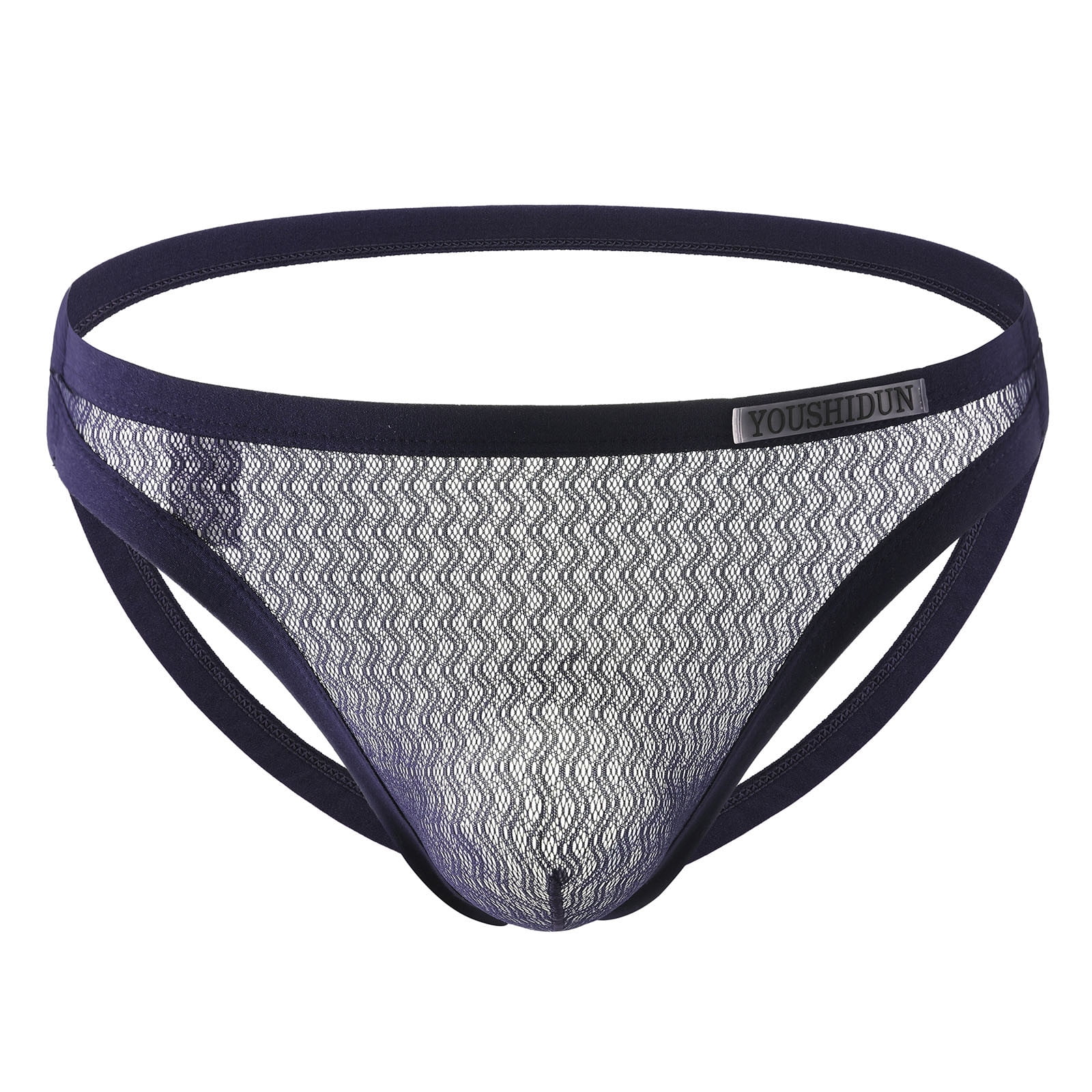 EOYWHK Underwear for Men Breathable Brief Hollow Out Mid Rise String ...