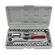 Code Auto Tools 40 piece carbon steel SAE tap and die set - Code Auto ...