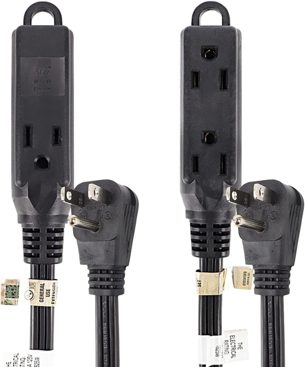 EP 3 Ft 16 AWG SPT-3 Durable Power Cable with 3 Electrical Outlets ...