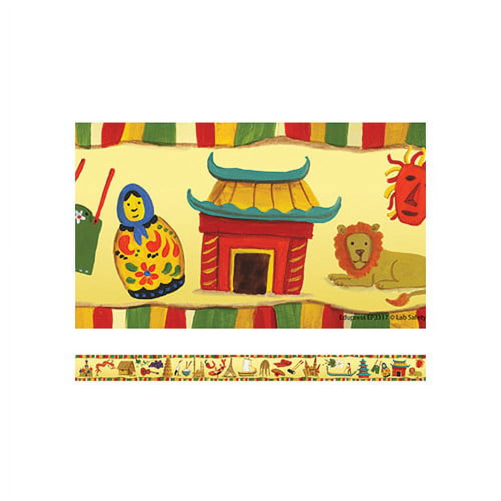 EP-3317 - Multicultural Spotlight Border by Edupress - Walmart.com