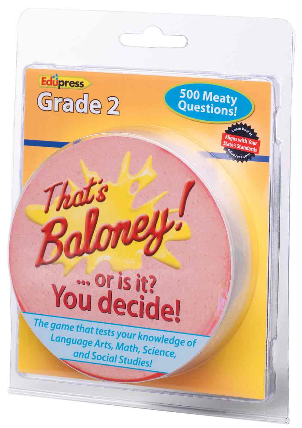 EP-3480 - Thats Baloney Game Gr 2 by Edupress - Walmart.com