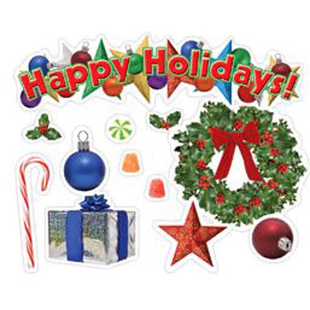 EP-3601 - Happy Holidays Mini Bulletin Board Set by Edupress - Walmart.com