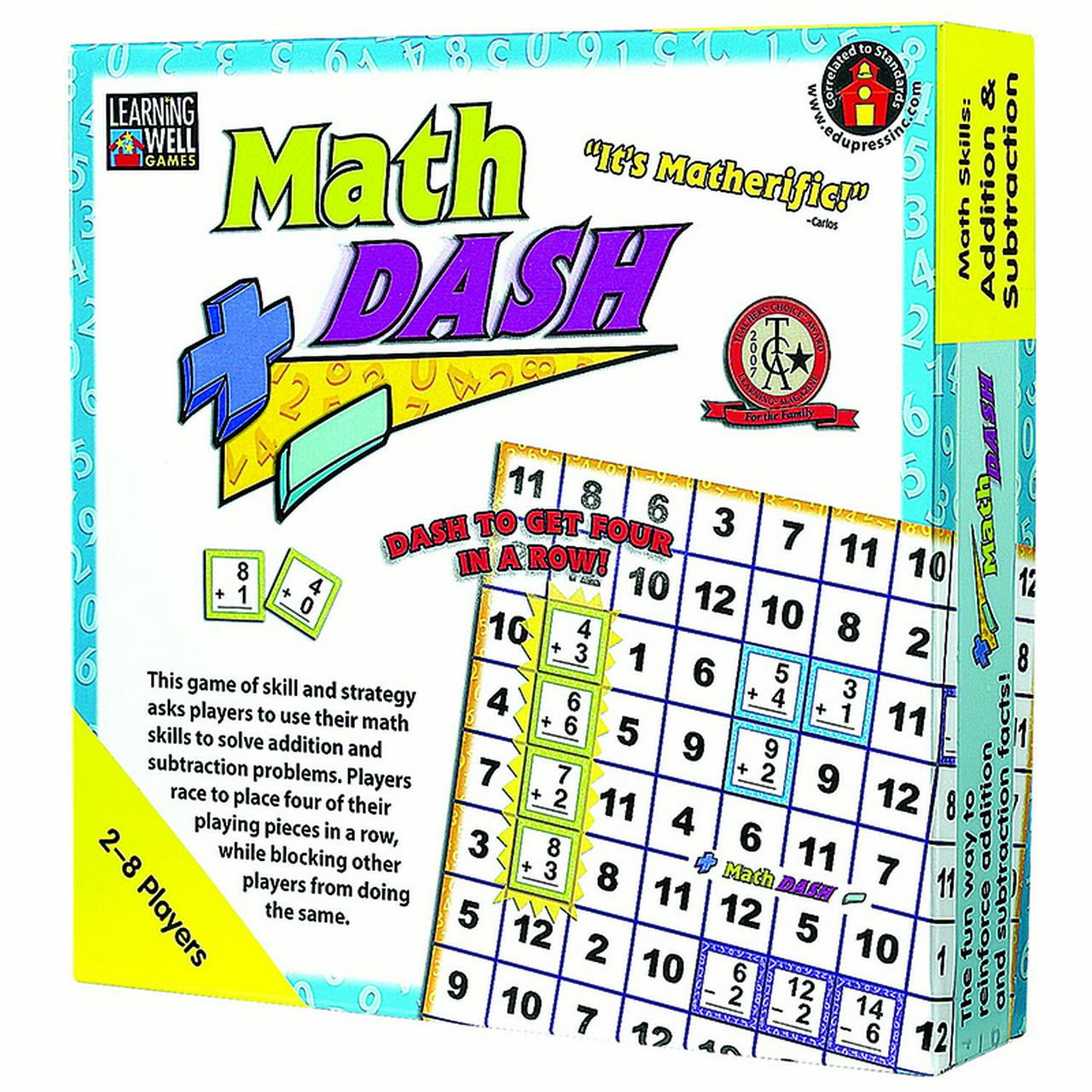 EP-LRN2348 - Math Dash Addition & Subtraction by Edupress - Walmart.com