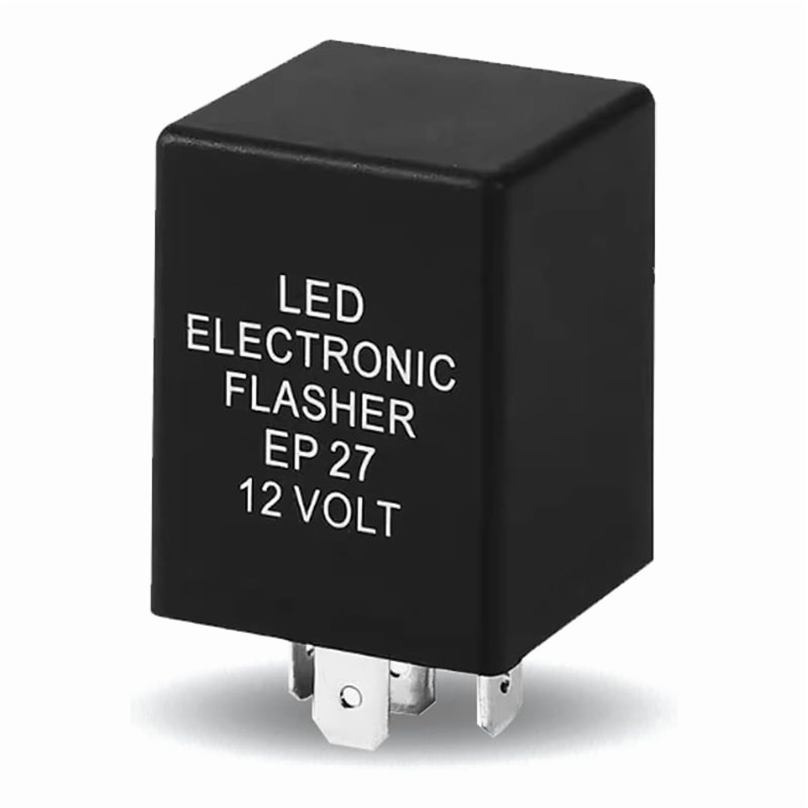 EP27 LED Flasher Relay, 5 Pin Flasher Relay for LED Turn Signal ...