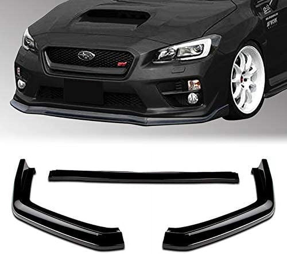 EPARTS 3 Pieces Front Bumper Lip Spoiler Splitter Side Body Kit Trim ...