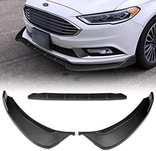 EPARTS 3PCS Front Bumper Spoiler Body Lip Kit Compatible With 17-18 ...