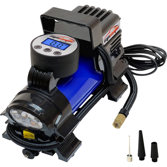 EPAuto, Portable Air Compressor Pump, Digital Tire Inflator, 12V DC ...