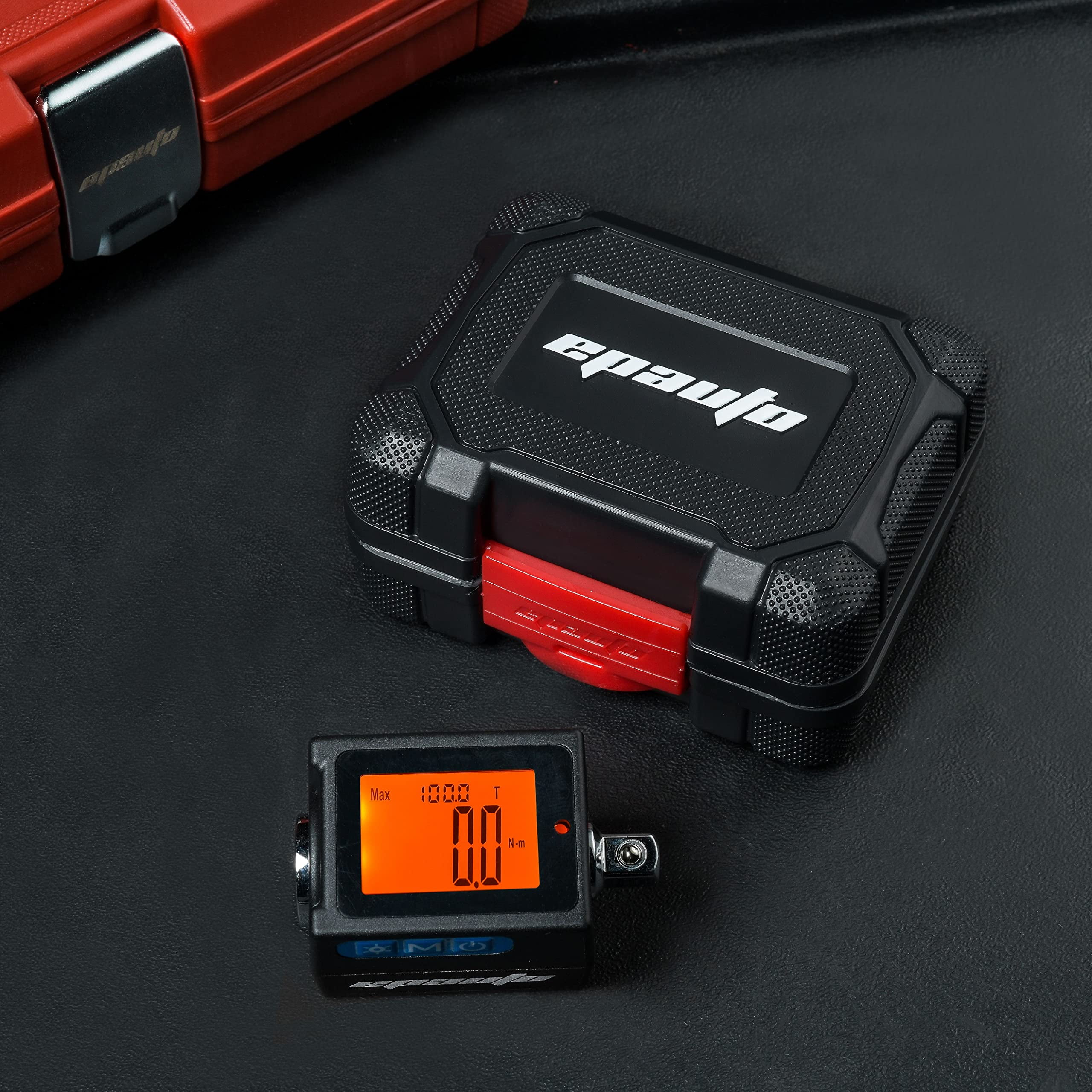 EPAuto 3/8-Inch Digital Torque Wrench Adapter, 19.9 to 99.6 ft-lb Under ±2% Accuracy, LED ...