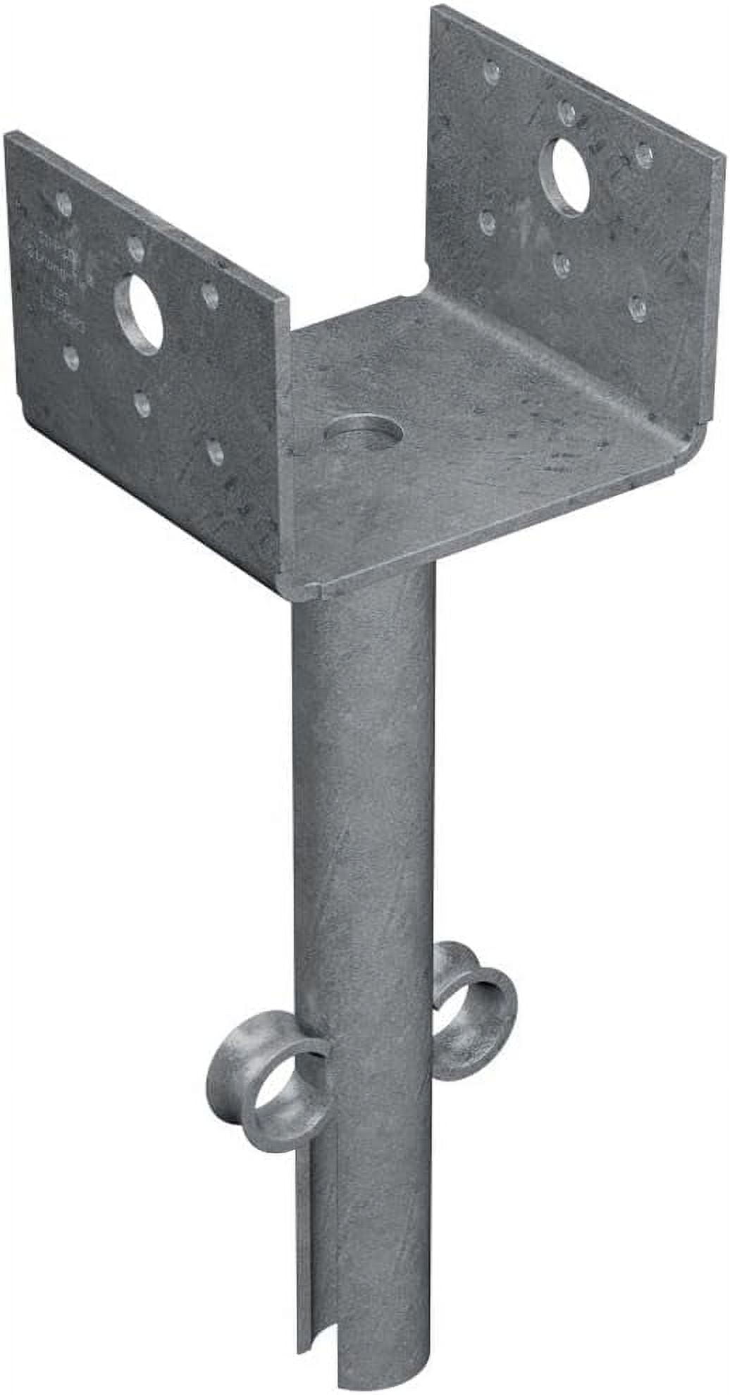 EPB44HDG - Hot-Dip Galvanized Elevated Post Base for 4x4 - Walmart.com