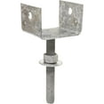 EPB44PHDG 1 Hot-Dip Galvanized 12-Gauge 4x4 Pier Block Elevated Post ...