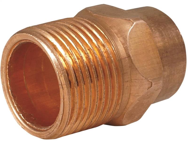 1 inch(s) Copper x 1 inch(s) Male Copper Adapter - Walmart.com