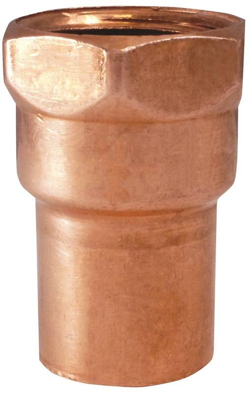 Elkhart Products Pipe Adapter Copper Sweat x FIP - 1/2 In. - Walmart.com