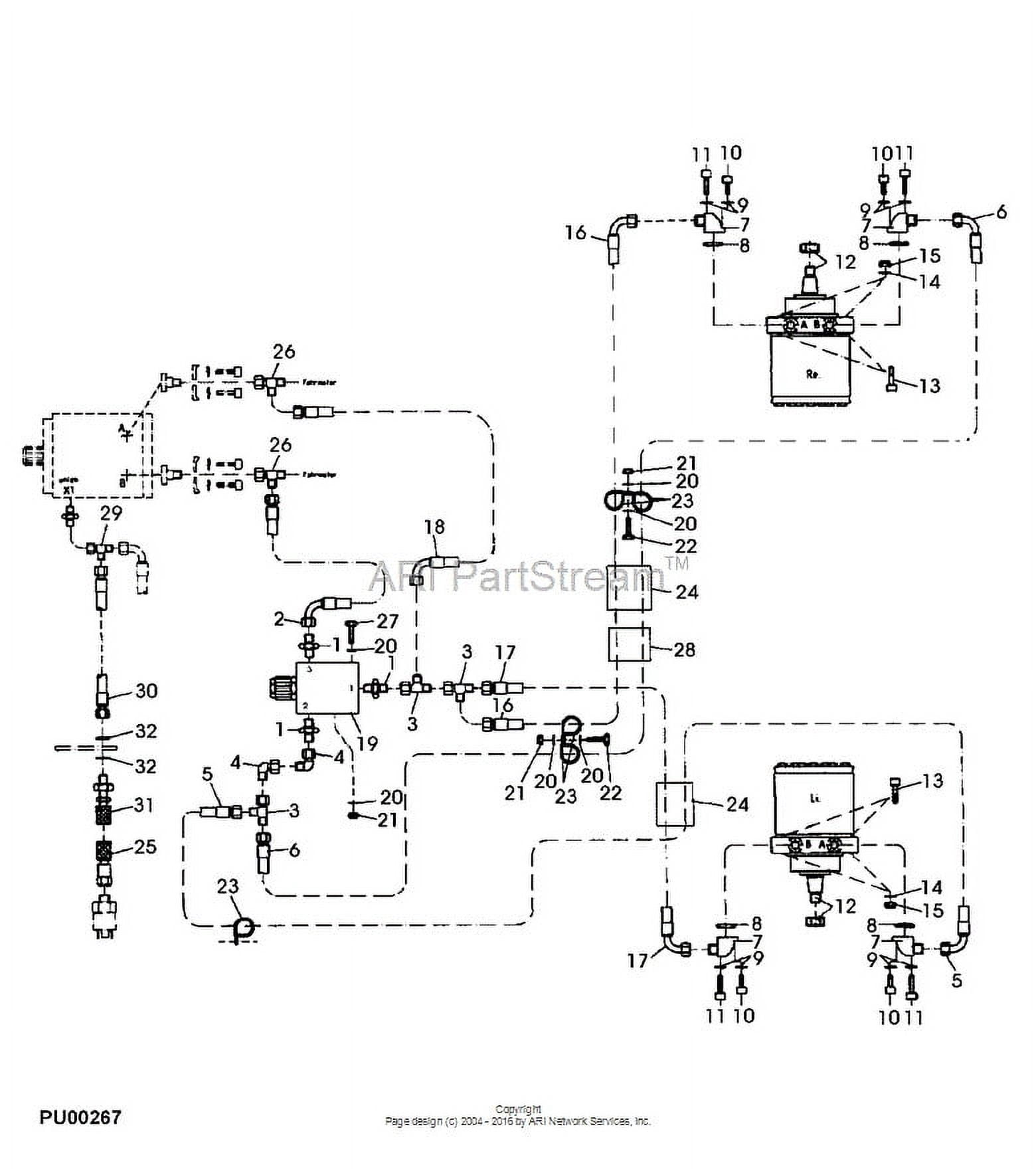 EPC028506 DIAGNOSTIC COUPLING fits JOHN DEERE (New OEM) - Walmart.com