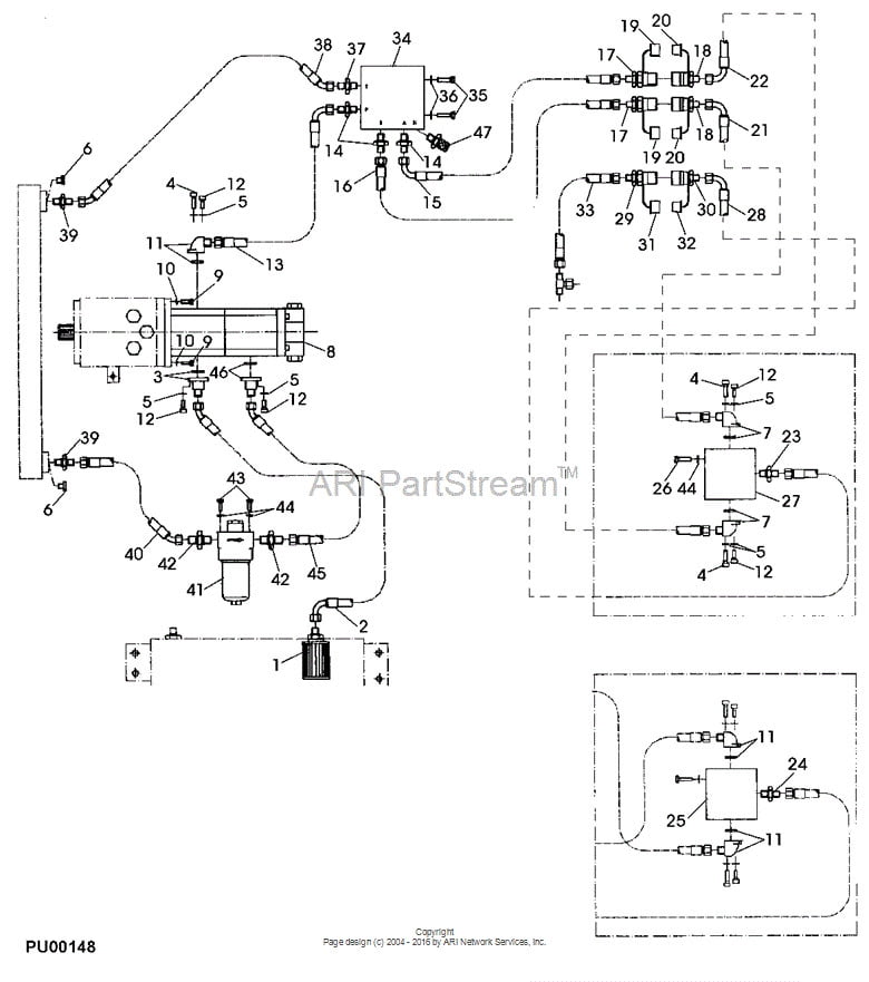 EPC043641 HYD QUICK CONNECT COUPLER fits JOHN DEERE (New OEM) - Walmart.com