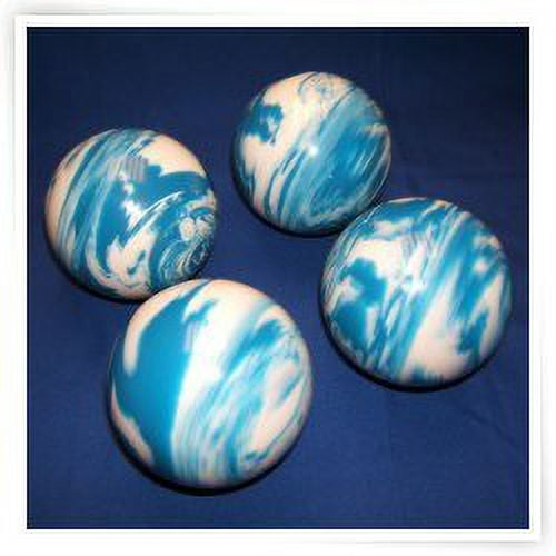EPCO 4 Ball 107mm Tournament Bocce Set - Marbled Blue/White [Toy ...