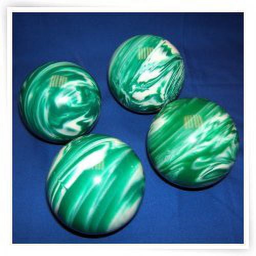 EPCO 4 Ball 107mm Tournament Bocce Set - Marbled Green/White - Walmart.com