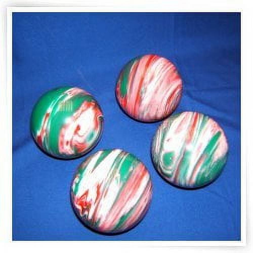 EPCO 4 Ball 107mm Tournament Bocce Set - Marbled Red/White/Green - Walmart.com