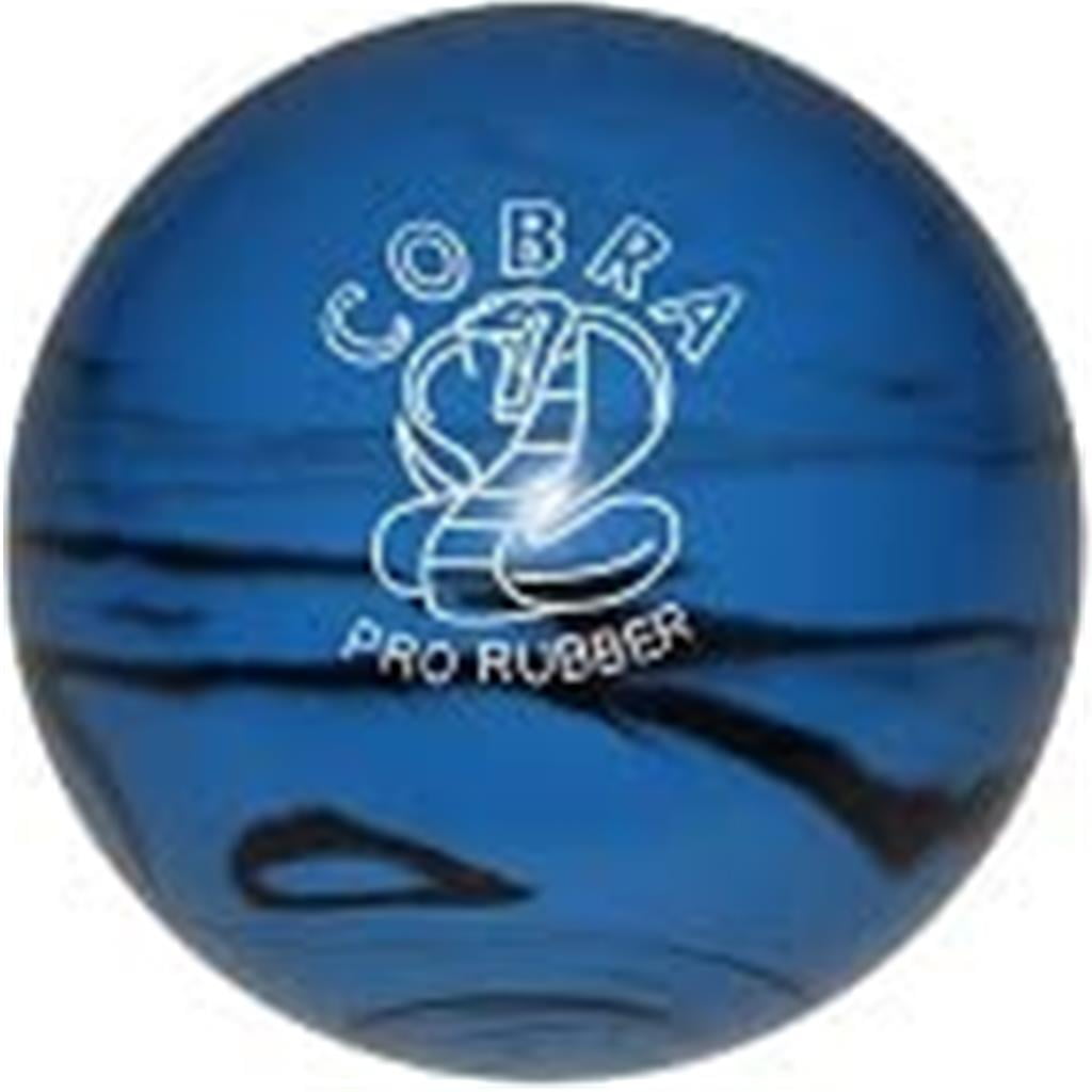 EPCO Candlepin Bowling Ball- Cobra Pro Rubber - Blue & Black (4 1/2 ...