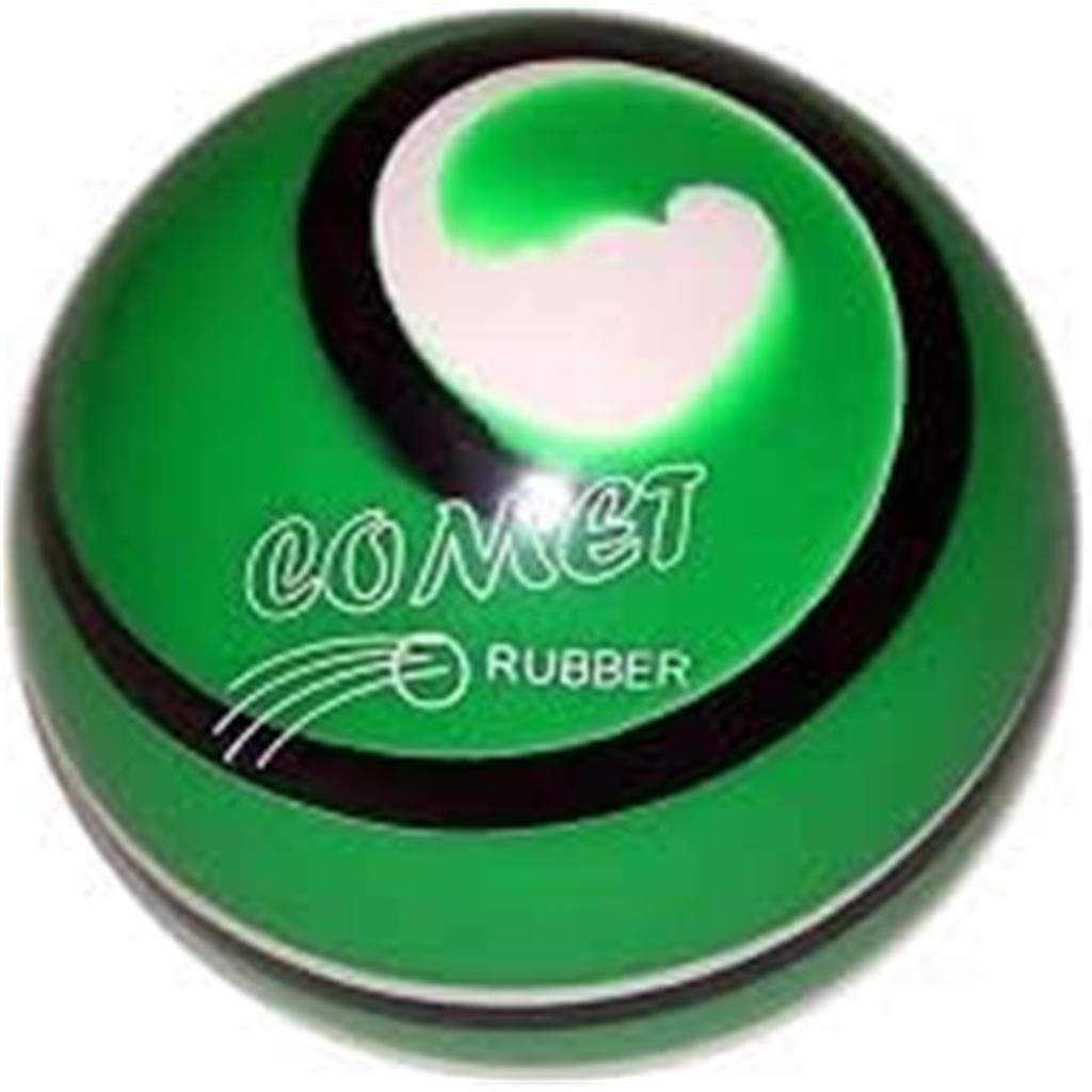 EPCO Candlepin Bowling Ball- Comet Rubber - Green with Black & White (4 ...