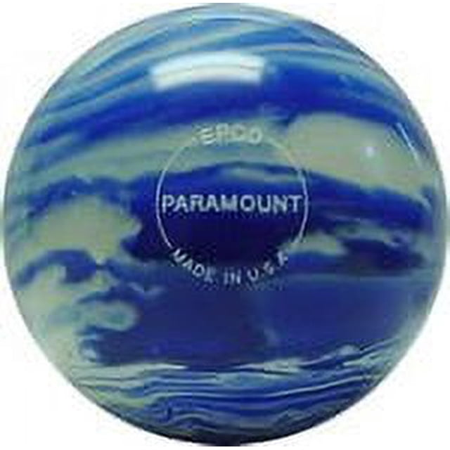 EPCO Candlepin Bowling Ball- Marbleized - Blue & White Single Ball ...